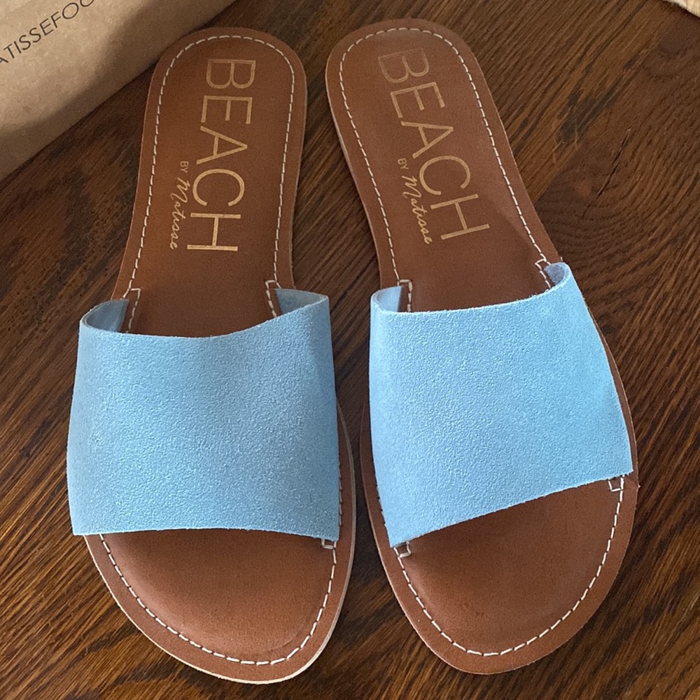 Matisse Cabana Beach Slide Sandals - Gem